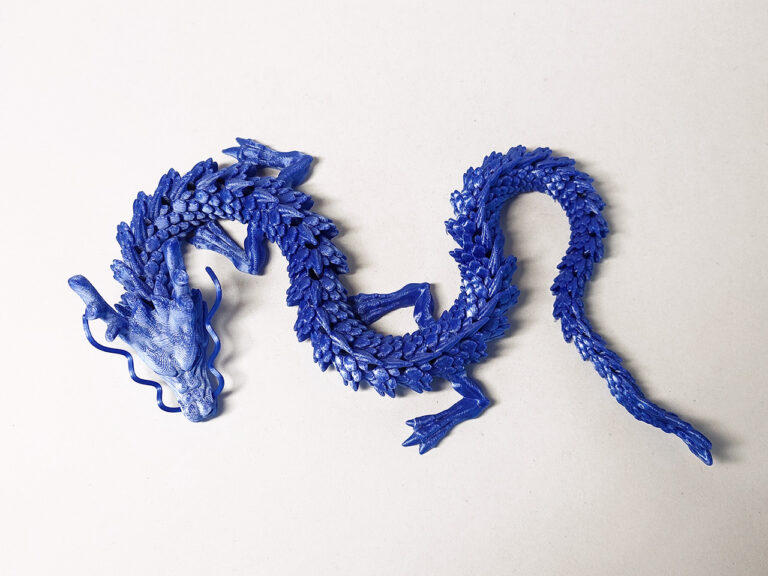 Lankstus drakonas – 3d gaminiai